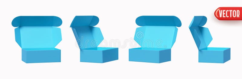 Paper Boxes Vector Stock Illustrations – 30,880 Paper Boxes Vector ...