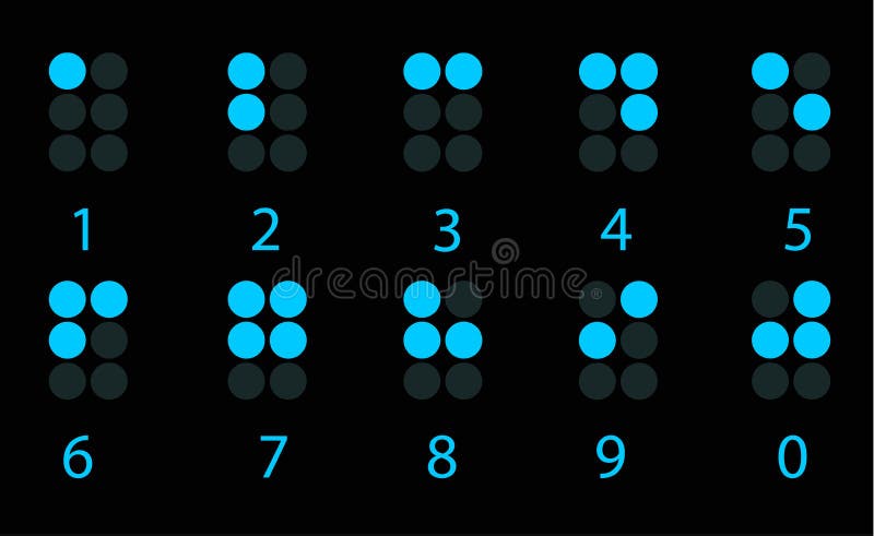 Braille alphabet system stock illustration. Illustration of symbol ...