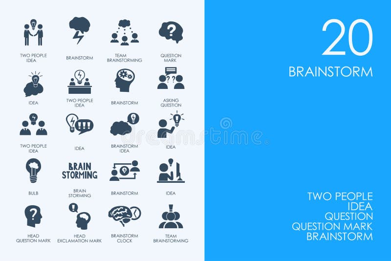 Brainstorm word tags stock illustration. Illustration of sign - 25771610