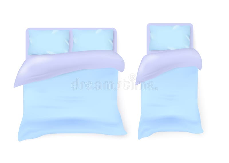 Realistic Single Bed Stock Illustrations – 435 Realistic Single Bed ...
