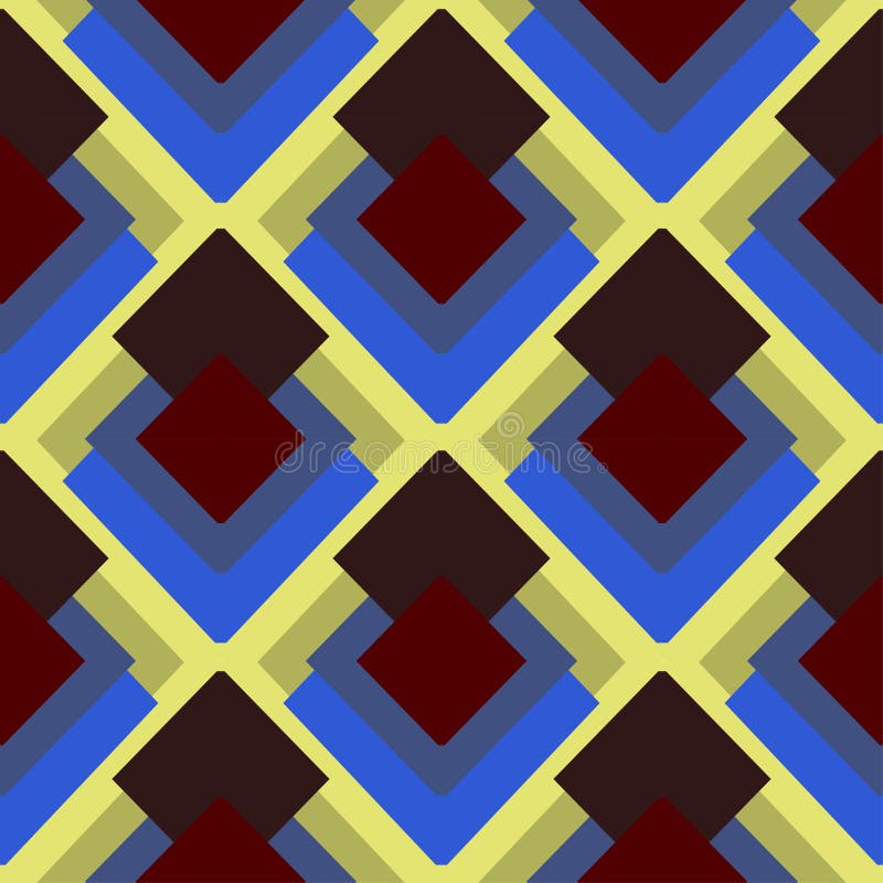 Set of blue squares stock vector. Illustration of textile - 127551705