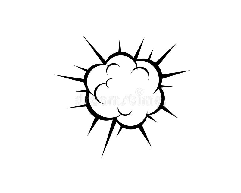 Set of Bomb Explosion Vector Logo Icon Illustration Stock Vector ...