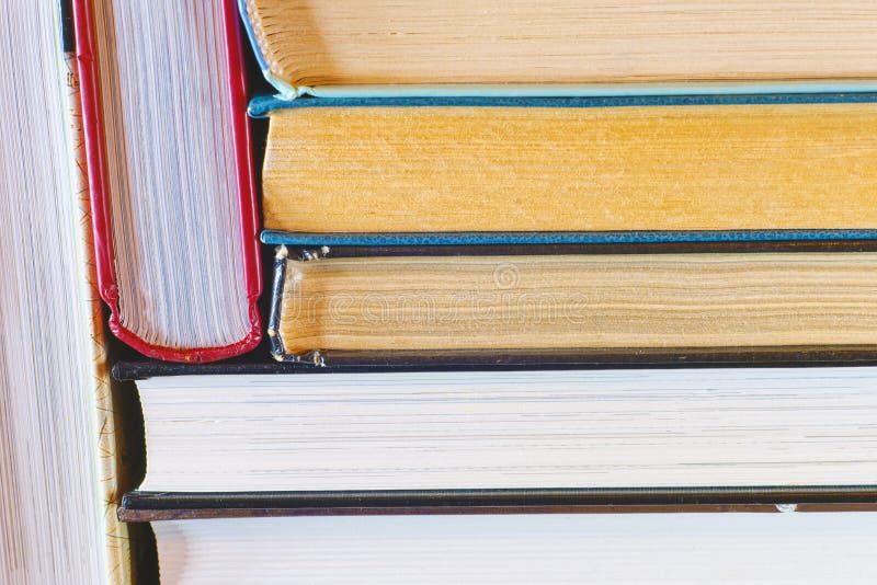 A Set of Books in the Library. Stock Photo - Image of library, culture ...