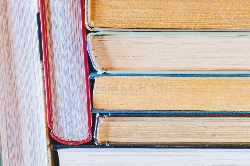 A Set of Books in the Library Stock Photo - Image of encyclopedia ...