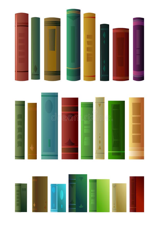 Set Books Objects. Great Collection for Reading. Library or Bookstore ...