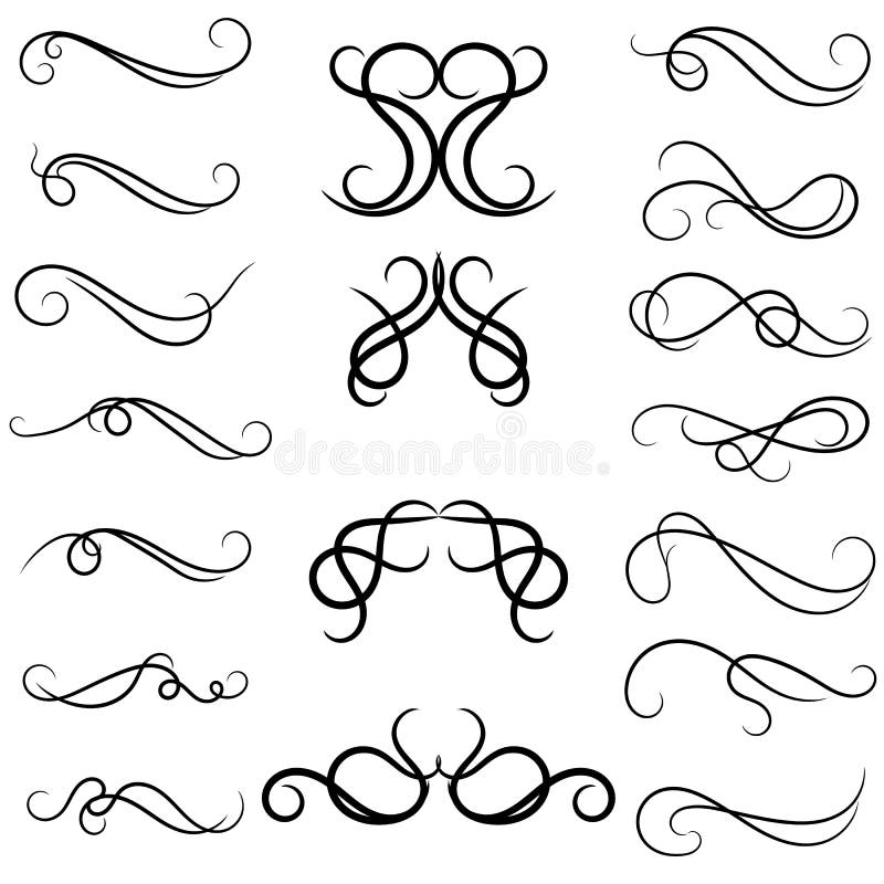 Fancy Border Clip Art Swirl