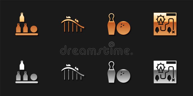 Amusement Park Map Vector Stock Photos - Free & Royalty-Free Stock ...