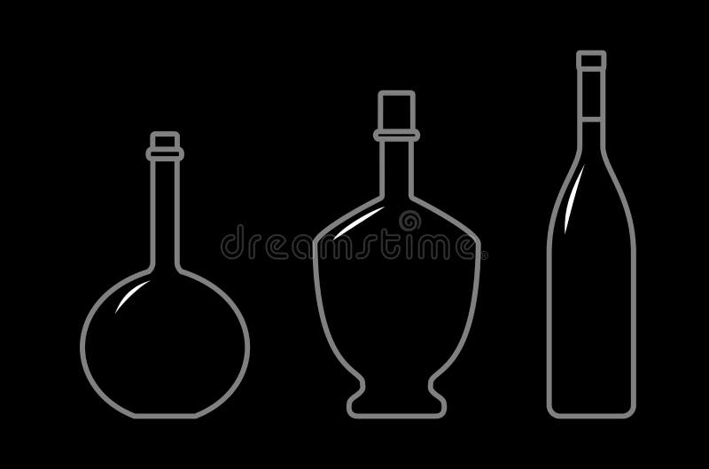 Bottles Shapes Stock Illustrations – 1,593 Bottles Shapes Stock ...