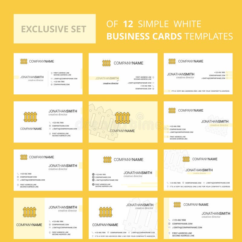 Boundary Logo Design with Business Card Template. Elegant Corporate ...