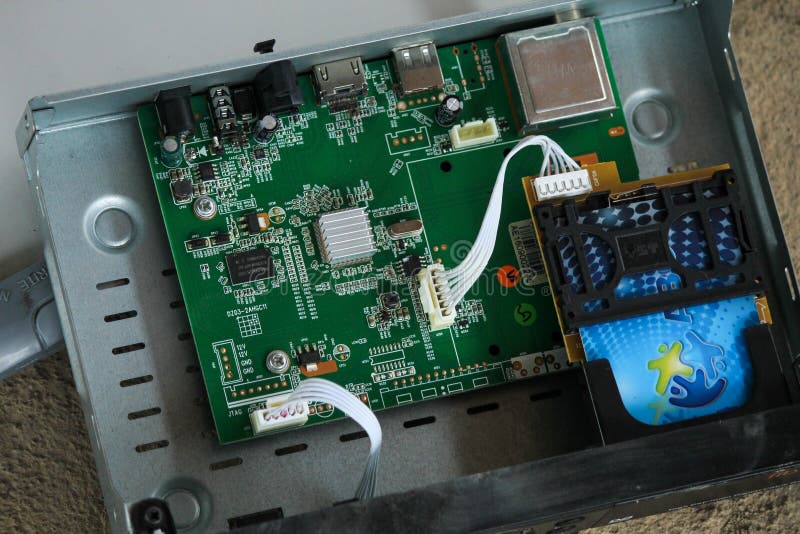 Set of Box Motherboard Isolated Stock Photo - Image of microcontroller ...