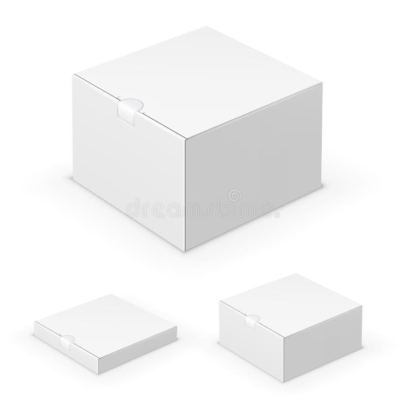 Set of boxes stock vector. Illustration of lock, icon - 56020626