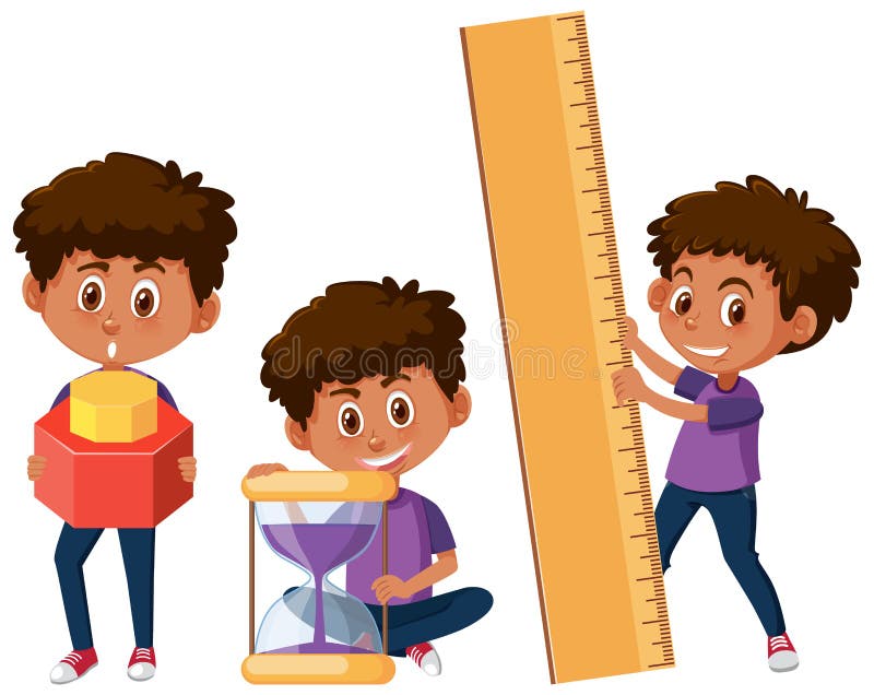 Boy Holding Ruler Stock Illustrations – 131 Boy Holding Ruler Stock ...
