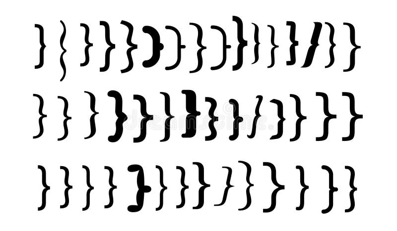 Fancy Curly Brackets