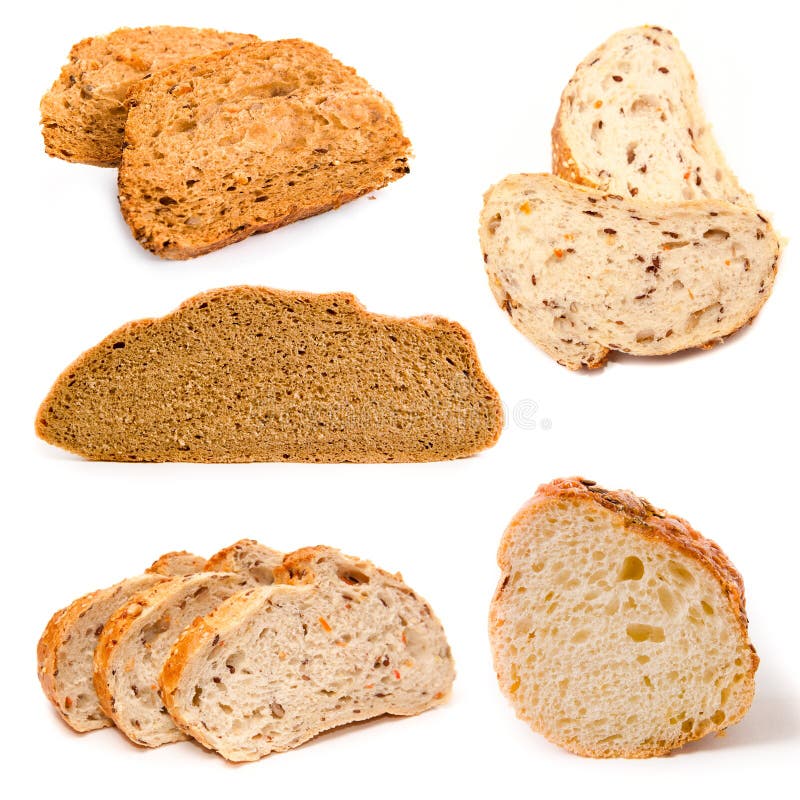 Set of a bread stock image. Image of bread, grain, gourmet - 22894257