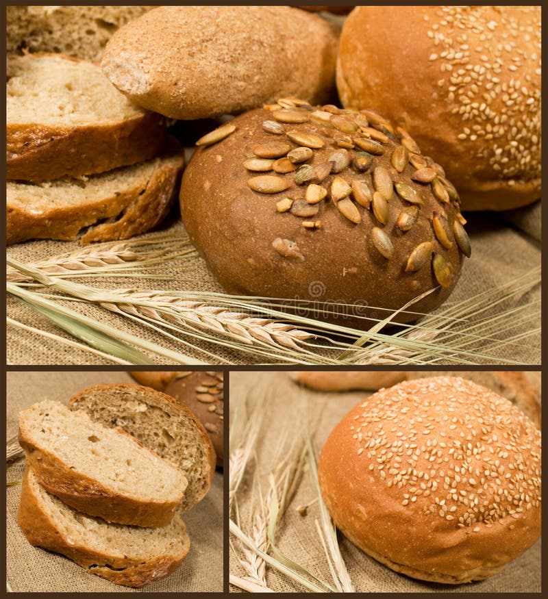 Bread stock image. Image of ingredients, brown, butter - 9943637