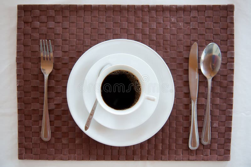 Set of breakfast tableware stock image. Image of meat - 27971003