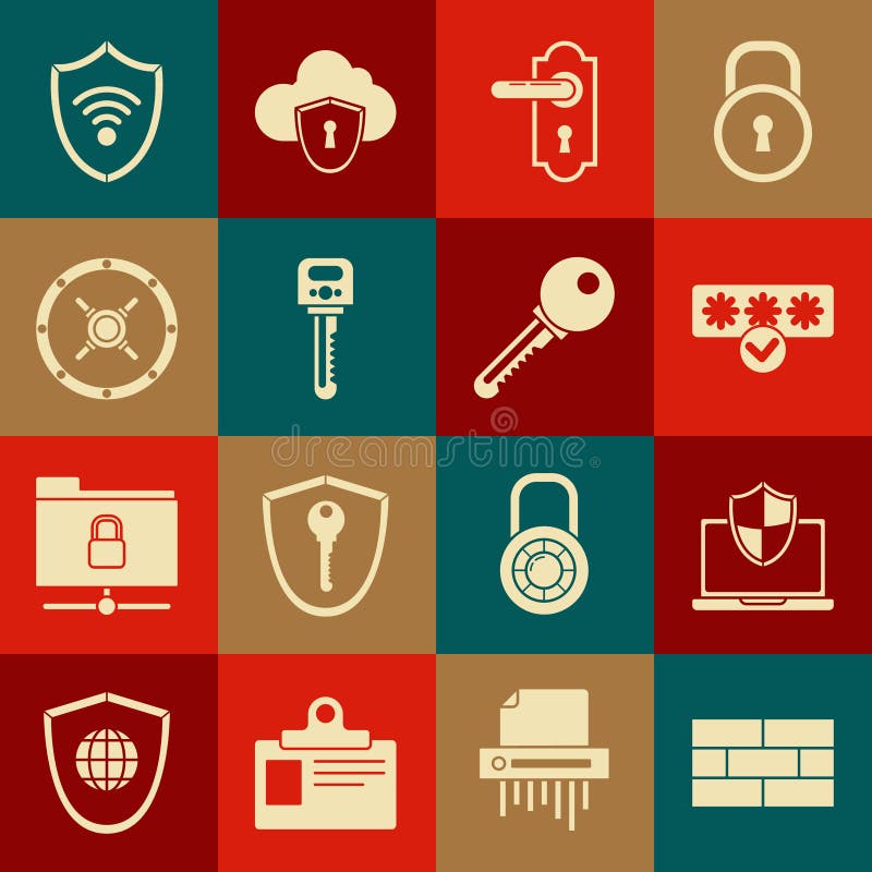 Set Bricks, Laptop Protected with Shield, Password Protection and ...