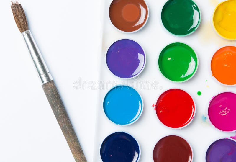 Set of bright fresh colors stock image. Image of colors - 66598537