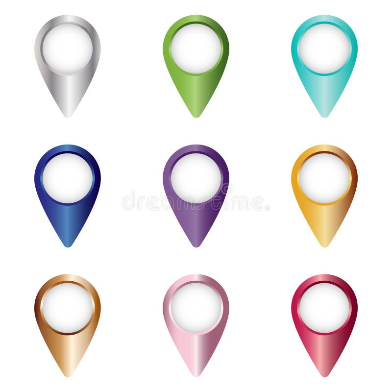 Placemark Stock Illustrations – 156 Placemark Stock Illustrations ...