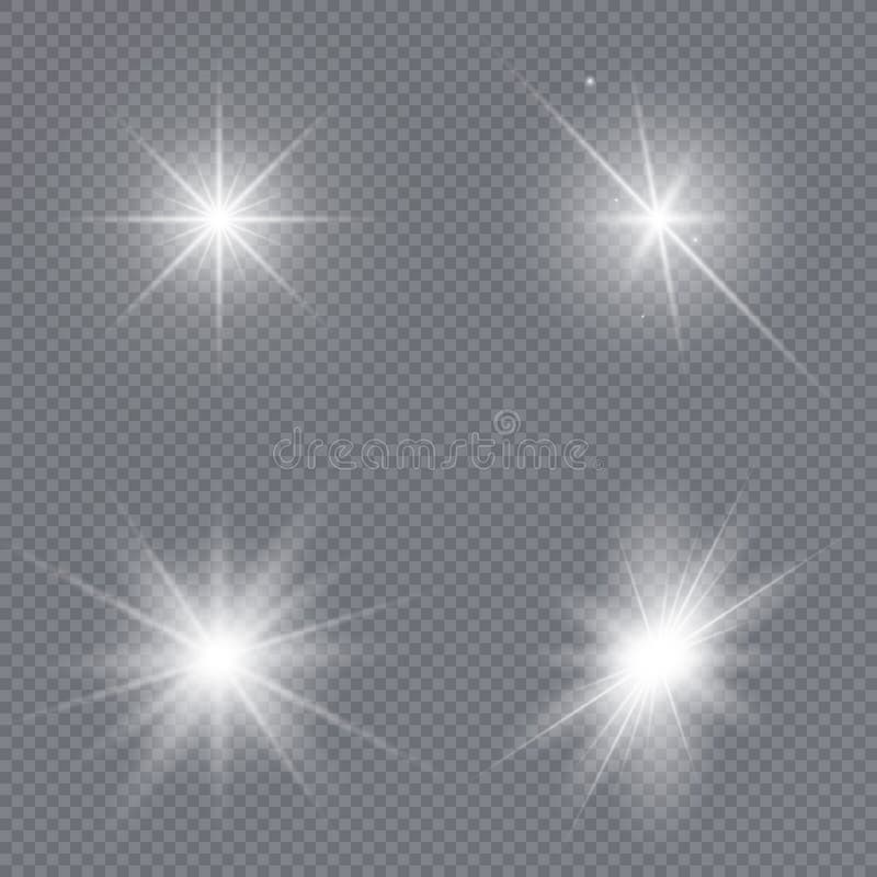 Sunlight a Translucent Special Design of the Light Effect. Vector ...