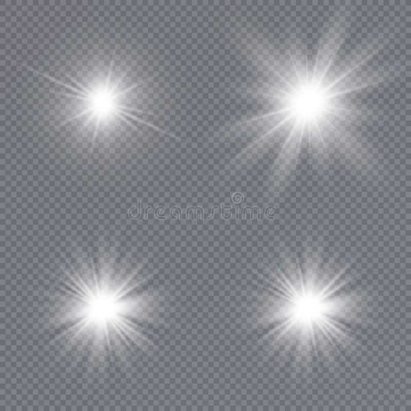 Sunlight Translucent Special Light Effect Design. Vector Blur in ...