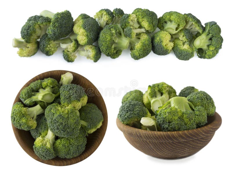 224 Broccoli Isolated Border Stock Photos - Free & Royalty-Free Stock ...