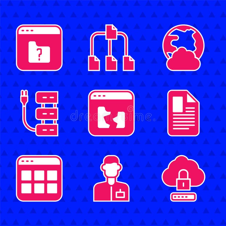 Set Broken File Analyst Engineer Cloud Computing Lock File Document Browser Files Server