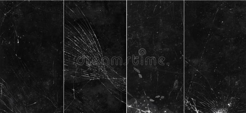 Broken Glass Overlay Cracked Texture Laptop Screen Stock Photo - Image ...