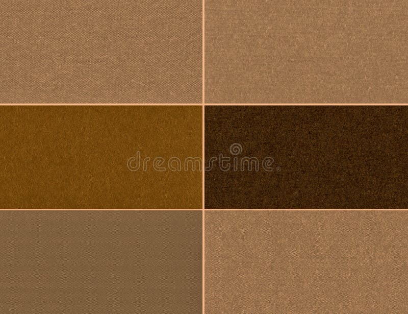 Set of brown textures stock photo. Image of design, pattern - 59216442