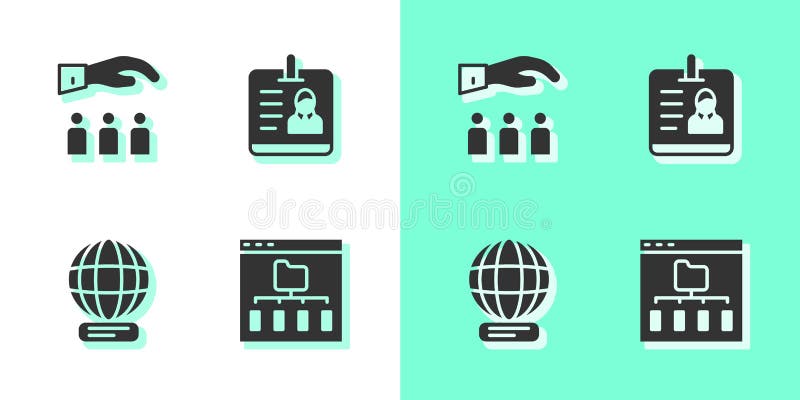 Set Browser Files, Boss with Employee, Worldwide and Identification ...