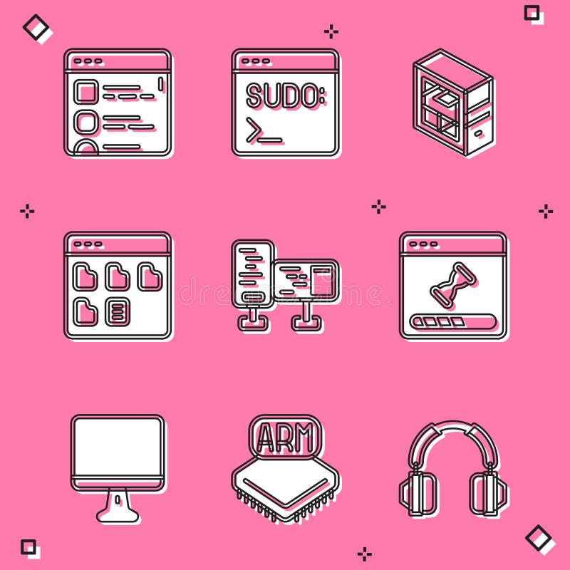 Desktop Screen Files Stock Illustrations – 547 Desktop Screen Files Stock Illustrations, Vectors ...