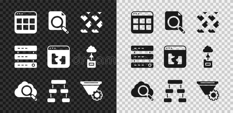 Files Filter Stock Illustrations – 232 Files Filter Stock Illustrations, Vectors & Clipart ...