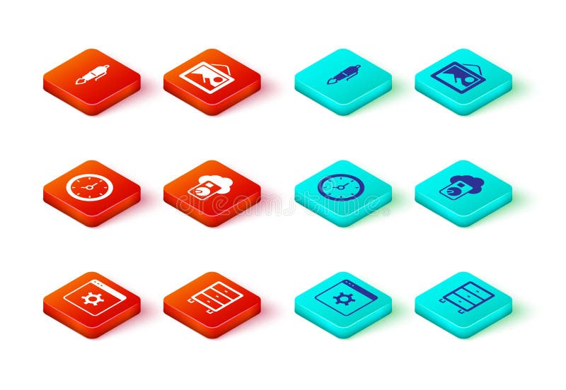 Set Browser Setting, Archive Papers Drawer, Clock, Cloud Database ...