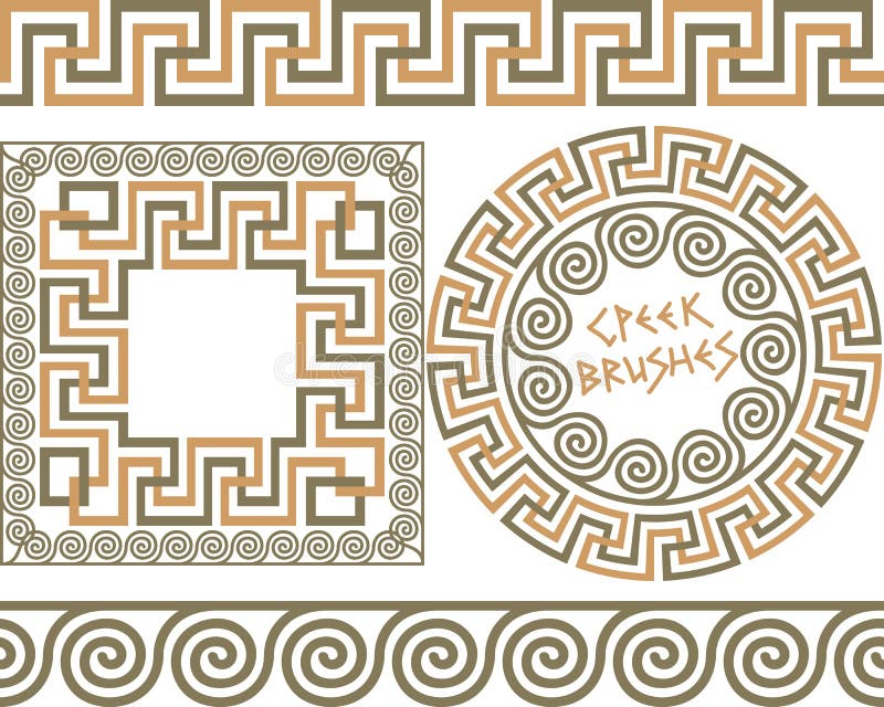 Frame Ancient Greek Meander Pattern Stock Illustrations – 3,245 Frame ...