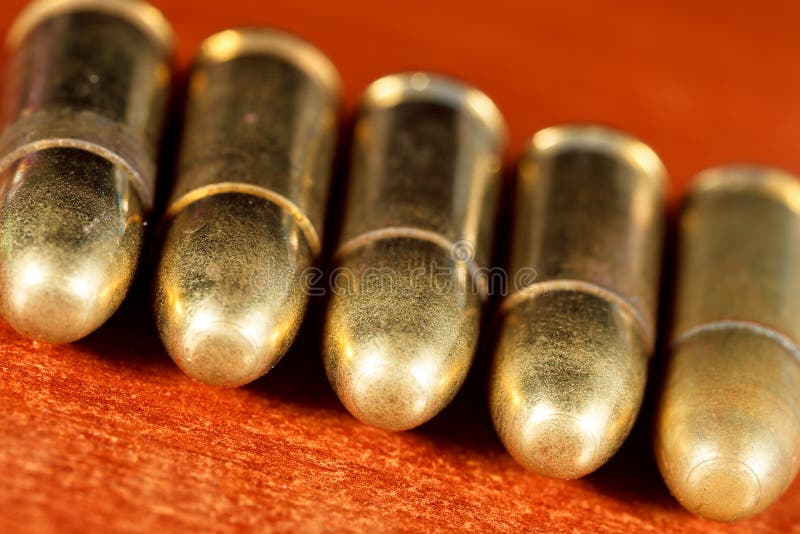 Set of bullets stock image. Image of copper, kill, brass - 26221145