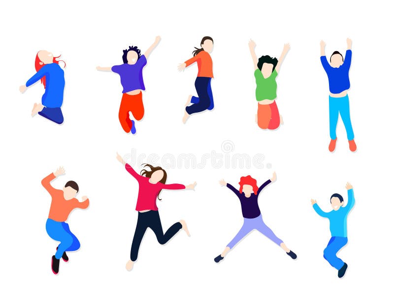 Set Bundle of Children. Universal Children`s Day Icon Set. Children ...