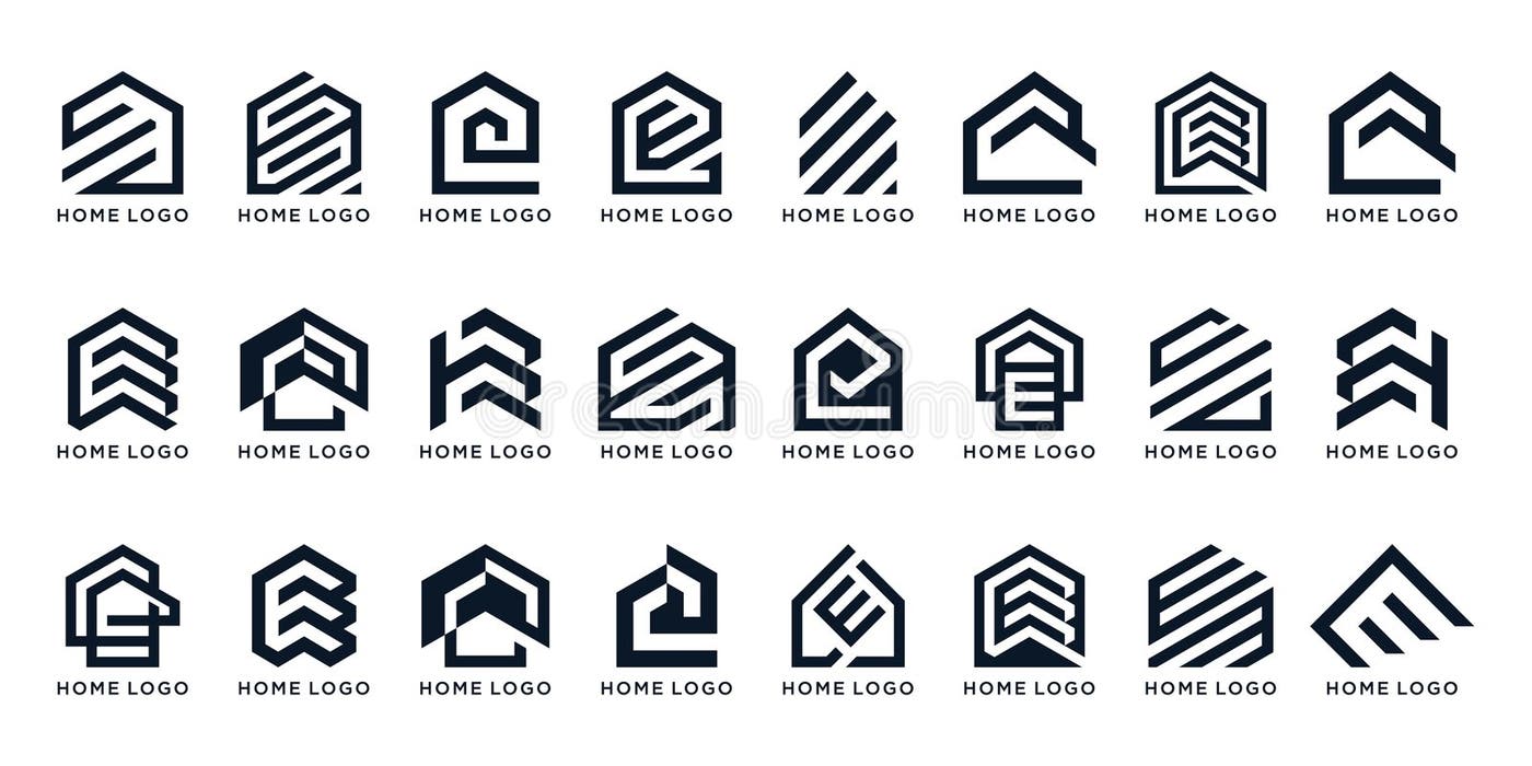 Monogram House Sign Stock Illustrations – 30,735 Monogram House Sign ...