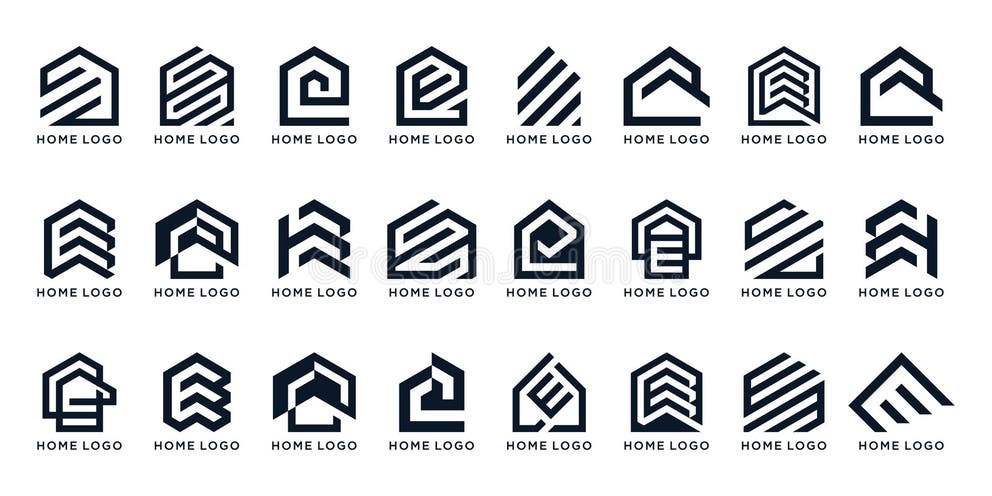 Monogram House Sign Stock Illustrations – 30,735 Monogram House Sign ...
