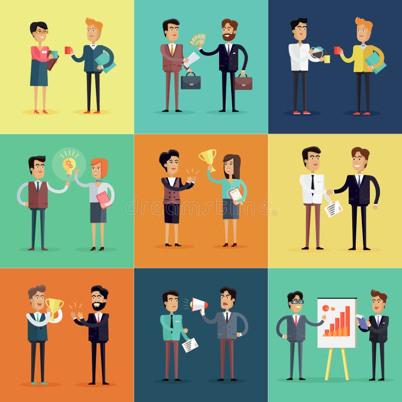 Employee Interactions Stock Illustrations – 66 Employee Interactions ...