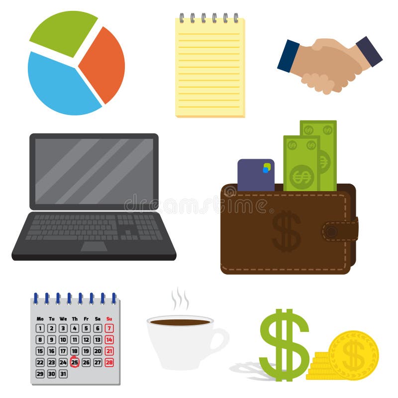 Important Items Set Stock Illustrations – 74 Important Items Set Stock ...