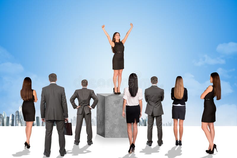 Set of business people stock image. Image of girl, commuter - 67461049