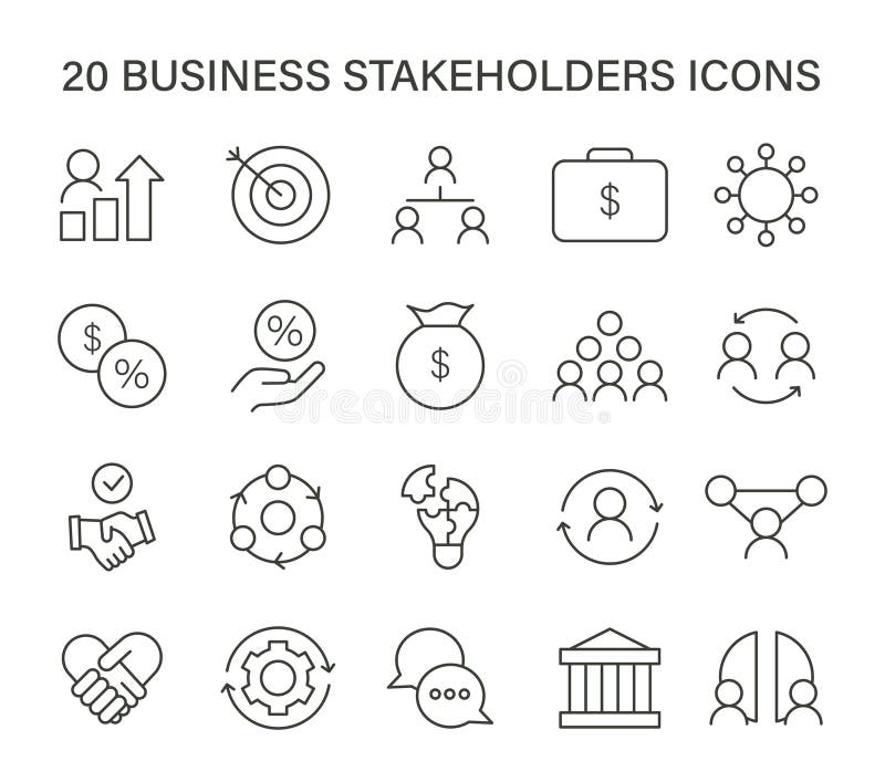 Business Stakeholders Set. Diverse Group Collaborating on Company Goals ... Business Stakeholders Set. Diverse Group Collaborating on Company Goals ...