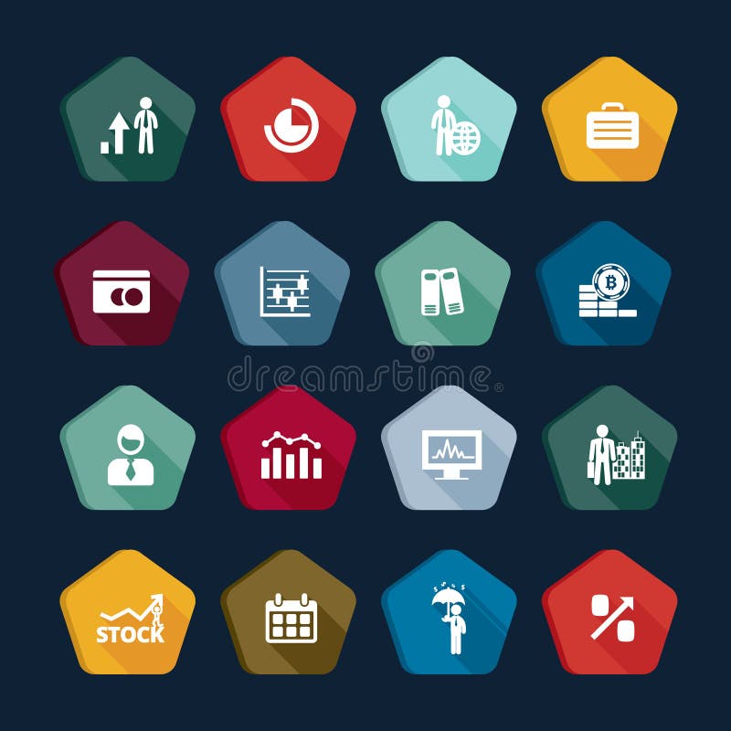 Set of Business Vectors Collection : Graphic, Chart, Team, User, Global ...