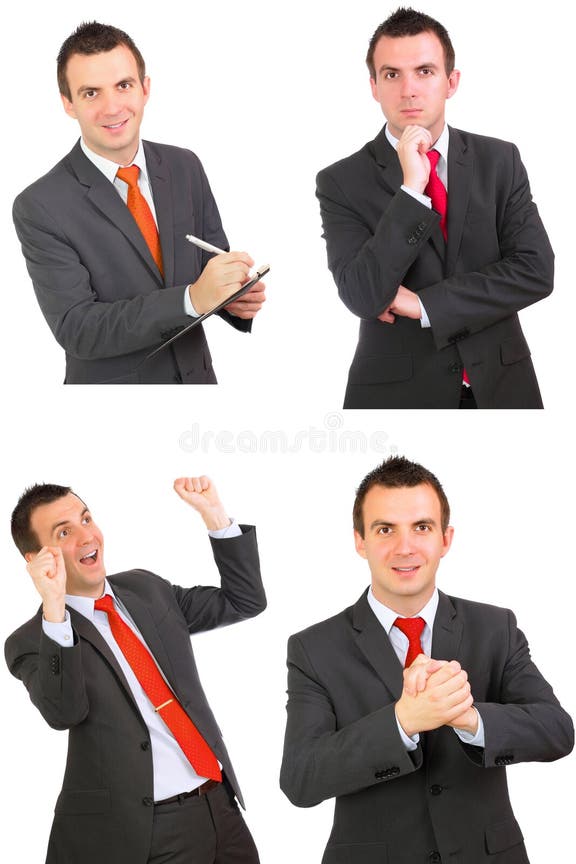 Set of businessman stock photo. Image of document, businessmen - 29400238