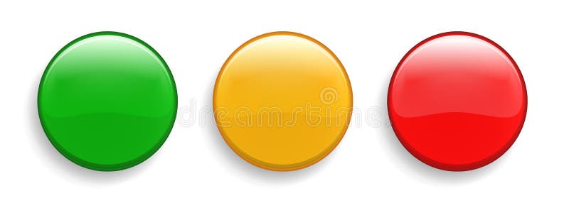 Set button object - vector stock illustration. Illustration of blank ...