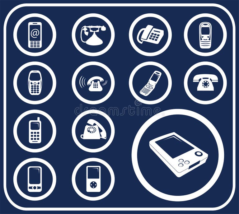 Devices Phones Stock Illustrations – 3,742 Devices Phones Stock ...