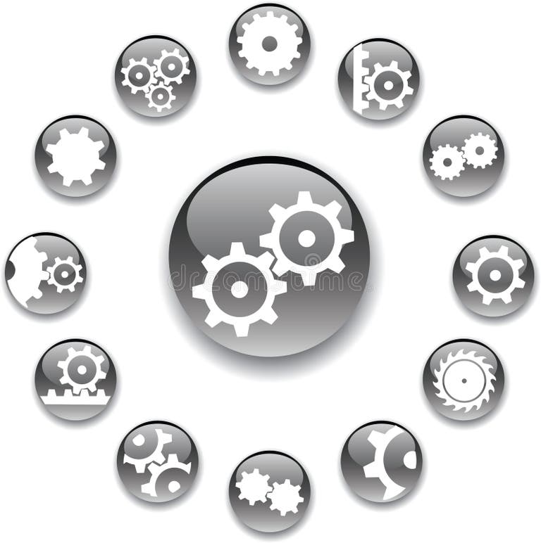 Machinery Buttons Stock Illustrations – 3,827 Machinery Buttons Stock ...