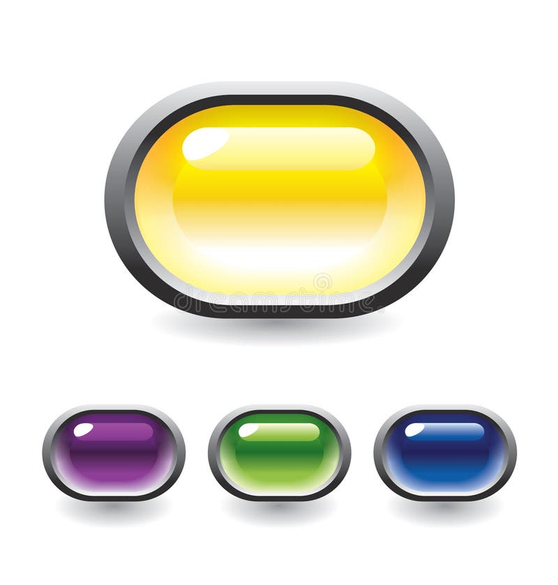 Set Of Buttons Picture. Image: 8912098