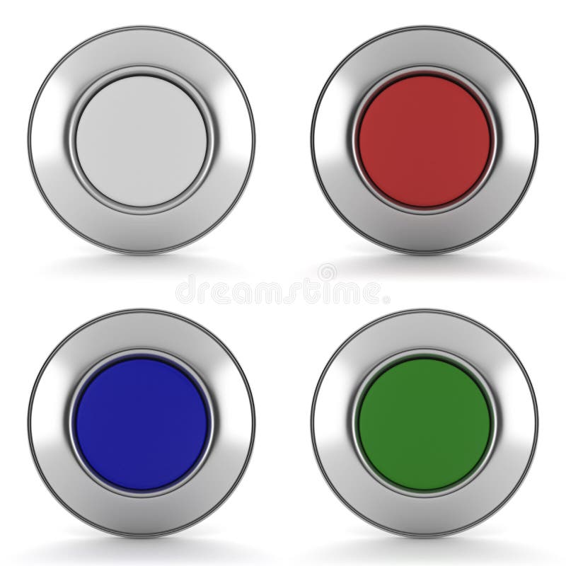 Set of buttons stock illustration. Illustration of creative - 32940797