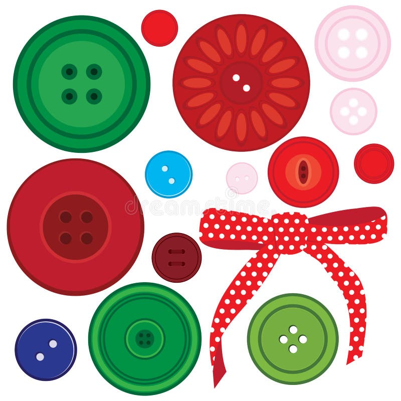 Set of Buttons, Design Elements. Stock Vector - Illustration of joyful ...